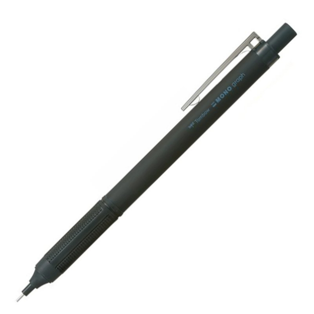 Tombow Mono Graph Lite Mechanical pencil 0.5mm Full Black barrel ...