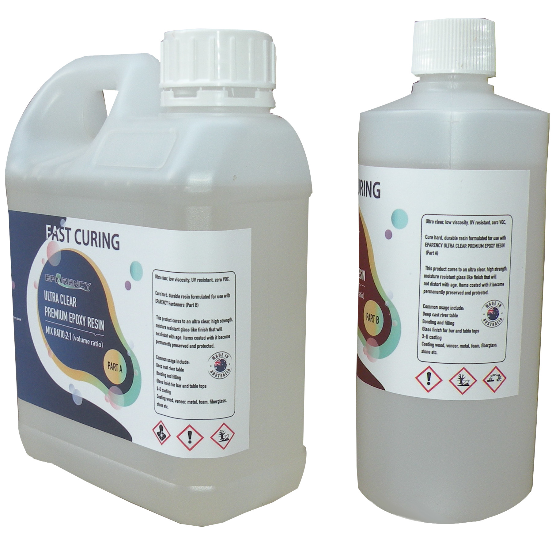 Eparency Ultra Clear Fast Curing Epoxy Resin 1.5L – Manga Arts and ...